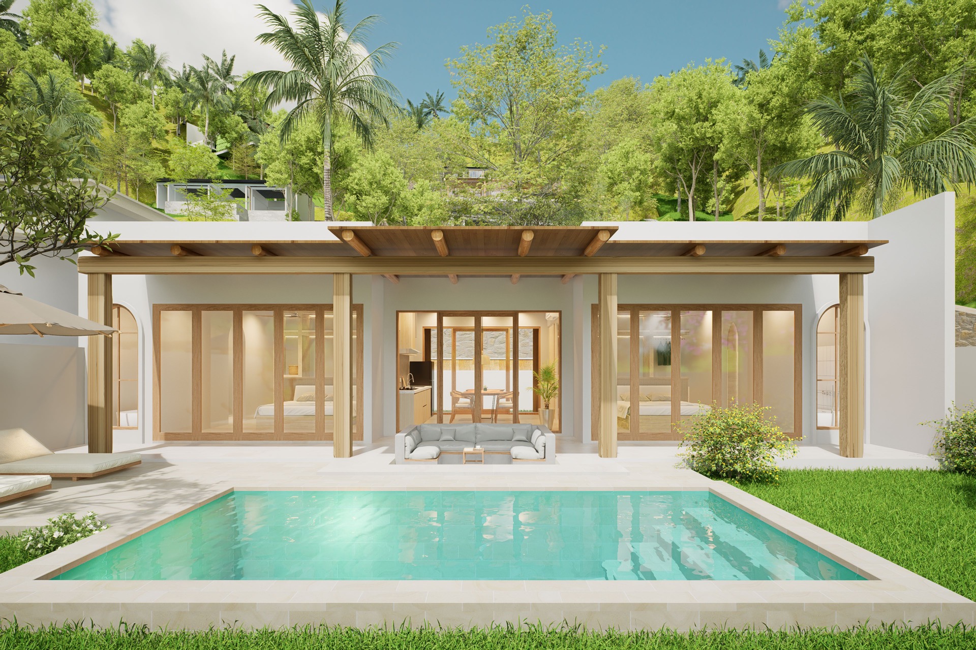 South Lombok 2BR villa for sale with private pool | Maju Properties | Maju Properties